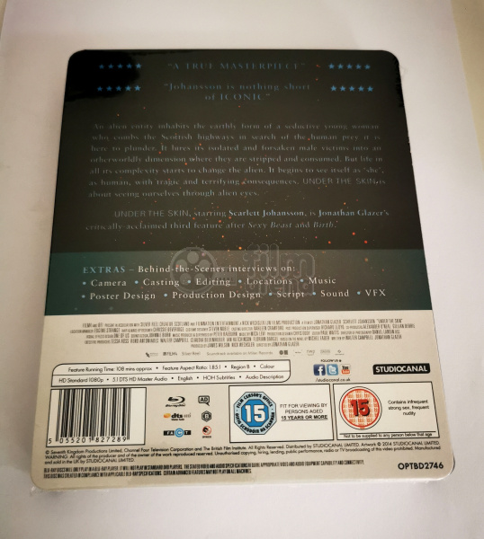Under the Skin Steelbook™ + Gift Steelbook's™ foil (Blu-ray)